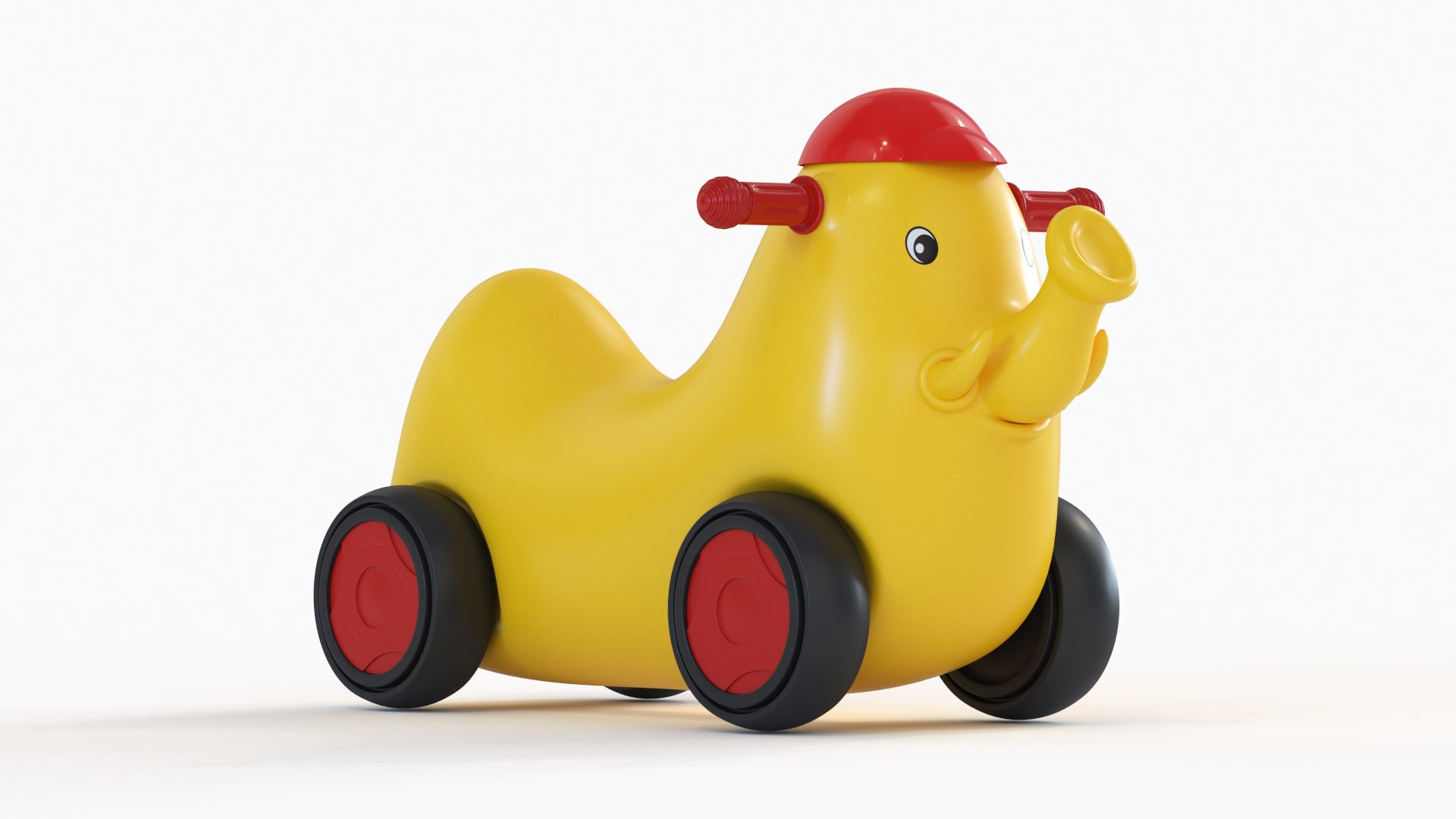 3D Model Elephant Car Toy - TurboSquid 1805663