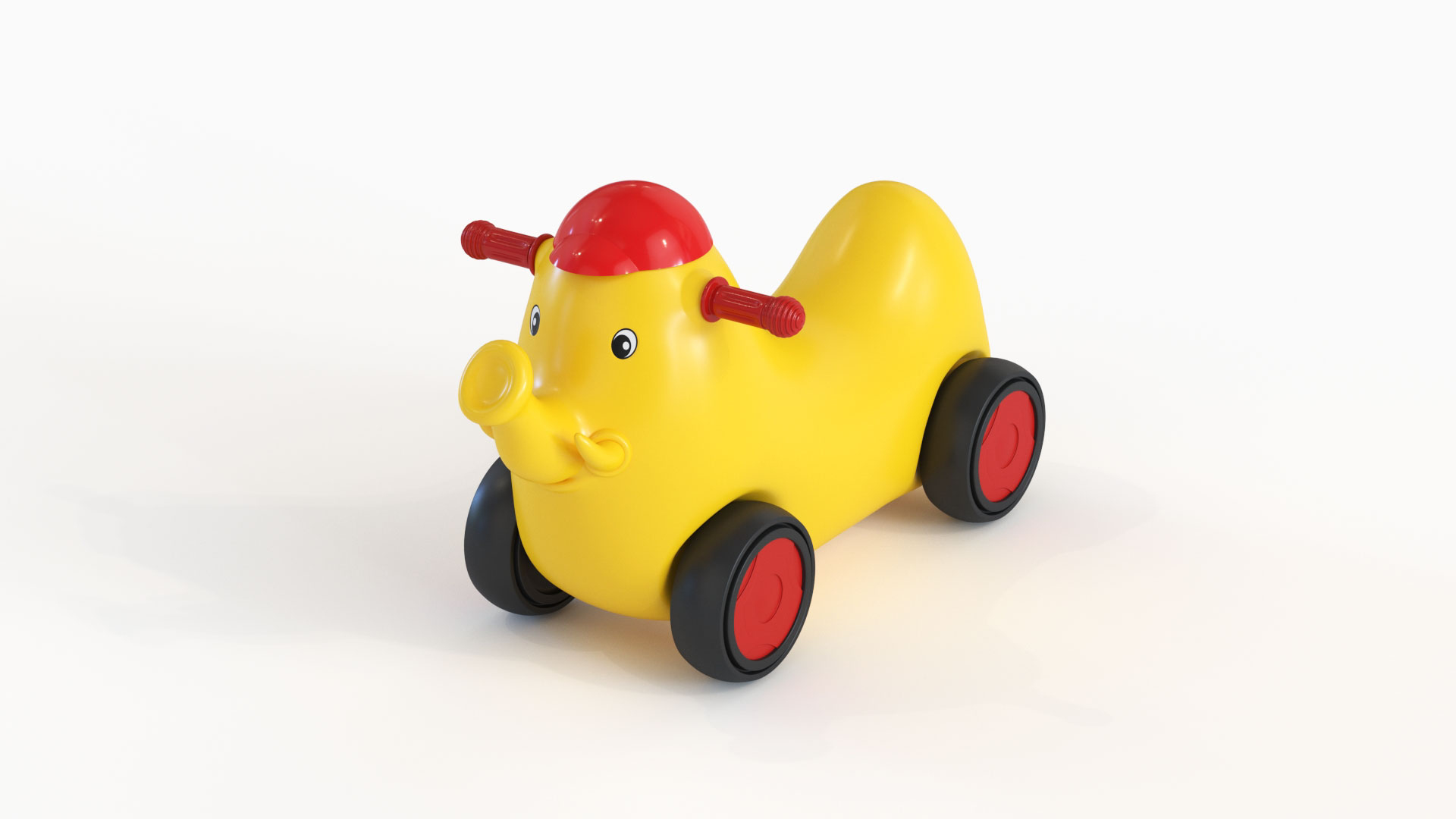 3D model Elephant Car Toy - TurboSquid 1805663