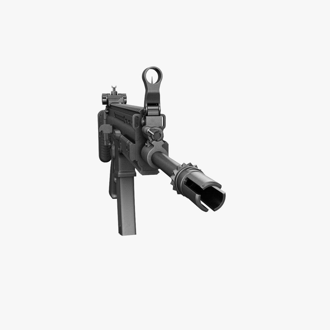 Scar Rifle 3D Model - TurboSquid 1174045