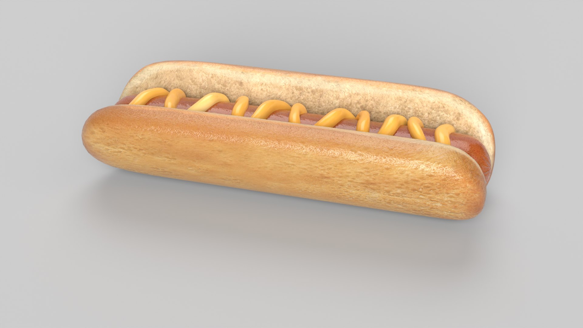 Hot Dog 3 3D - TurboSquid 2126418