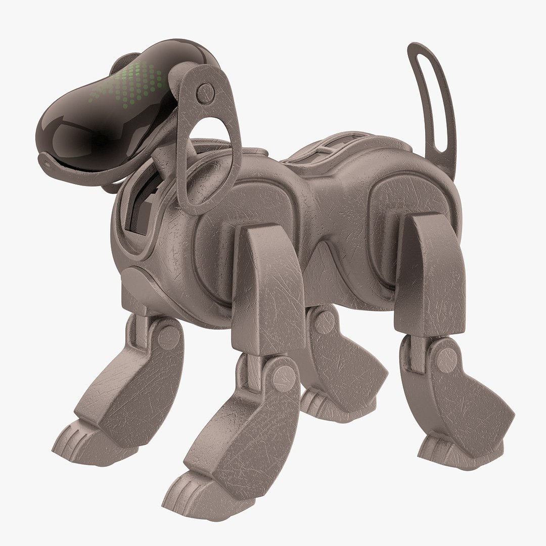 3d Aibo Dog Sony