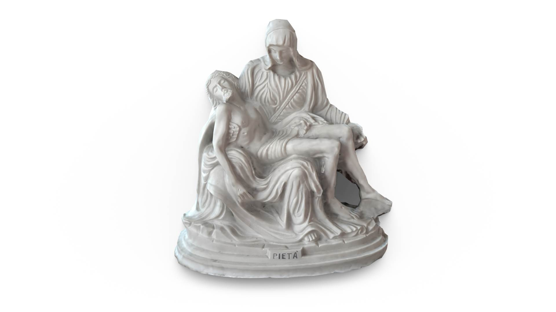 Escultura de Jesus e Maria Modelo 3D - TurboSquid 1808622