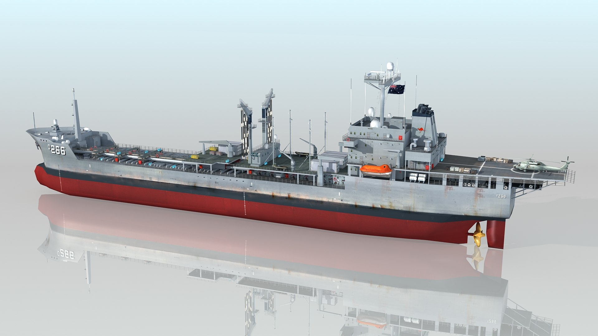 3D HMAS Sirius O-266 Royal Australian Navy - TurboSquid 1898633
