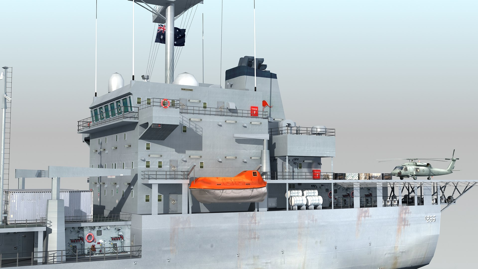 3D HMAS Sirius O-266 Royal Australian Navy - TurboSquid 1898633