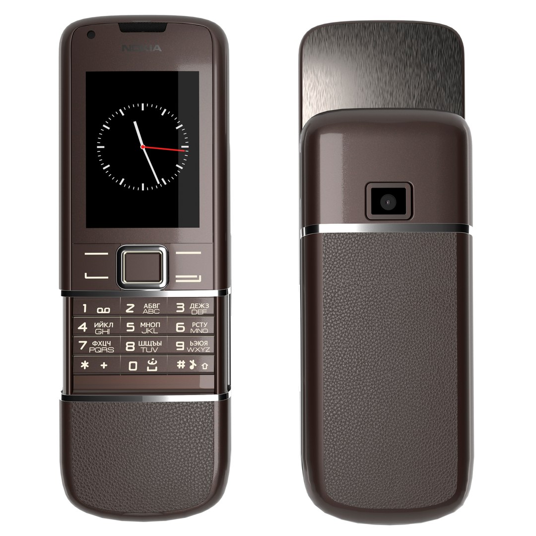 Gold nokia 8800 model - TurboSquid 1432683