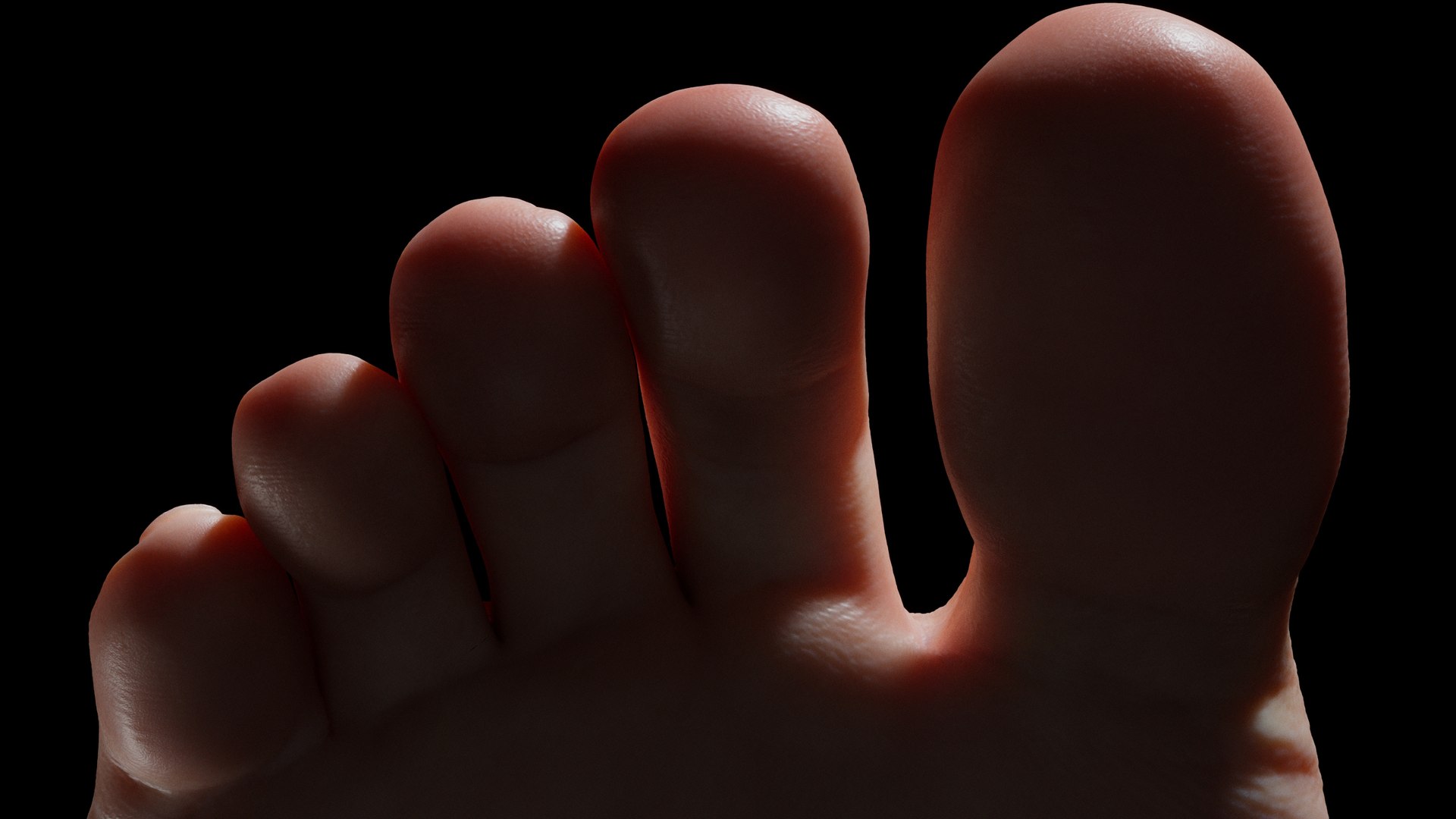 Feet realistic model - TurboSquid 1693716