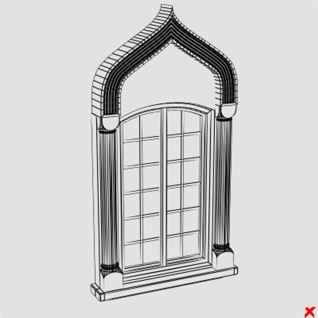 3d Model Of Window