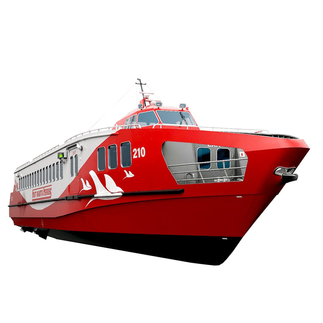 Fast Manta Ferryes 3D Model - TurboSquid 2000470