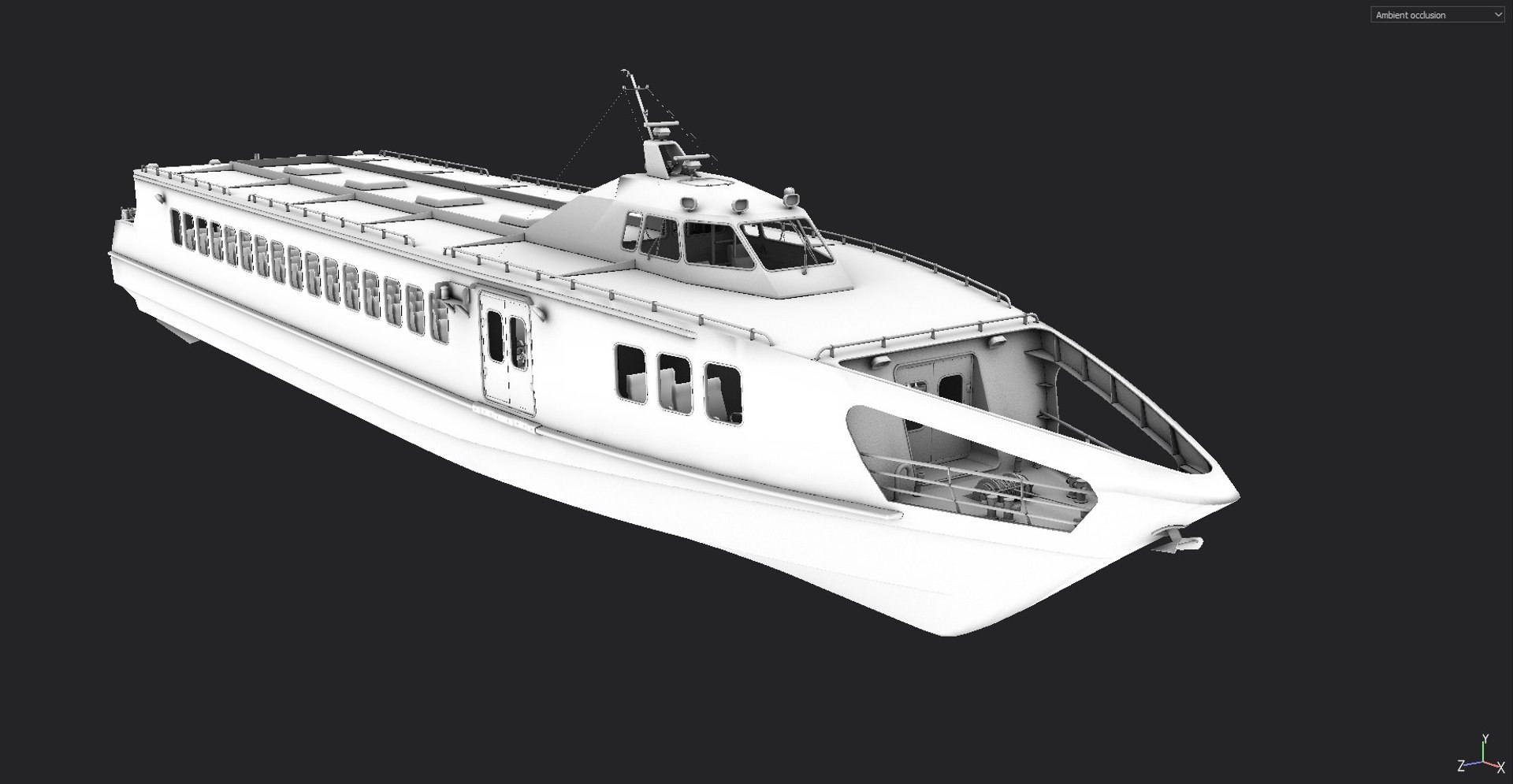 Fast Manta Ferryes 3D Model - TurboSquid 2000470