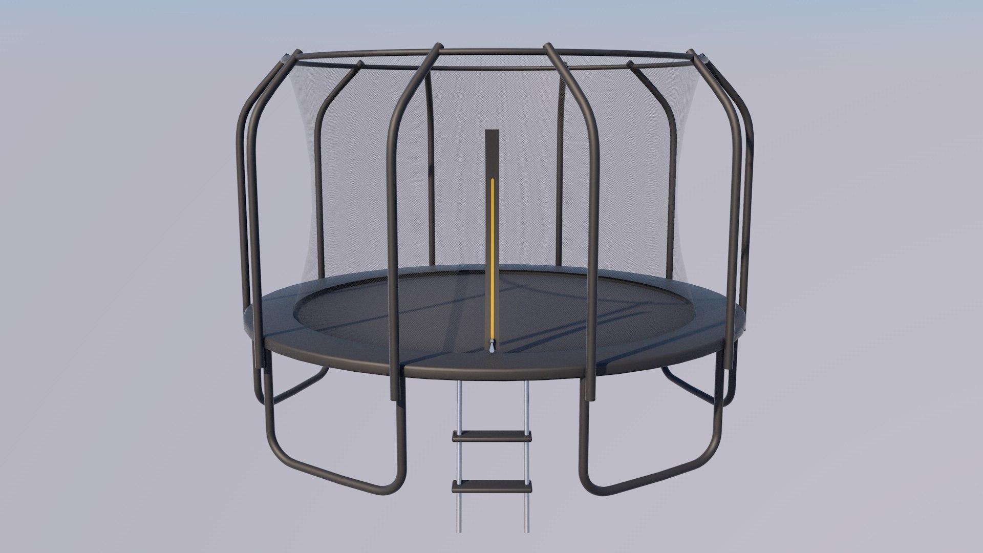 Trampoline 3D Model - TurboSquid 2044508