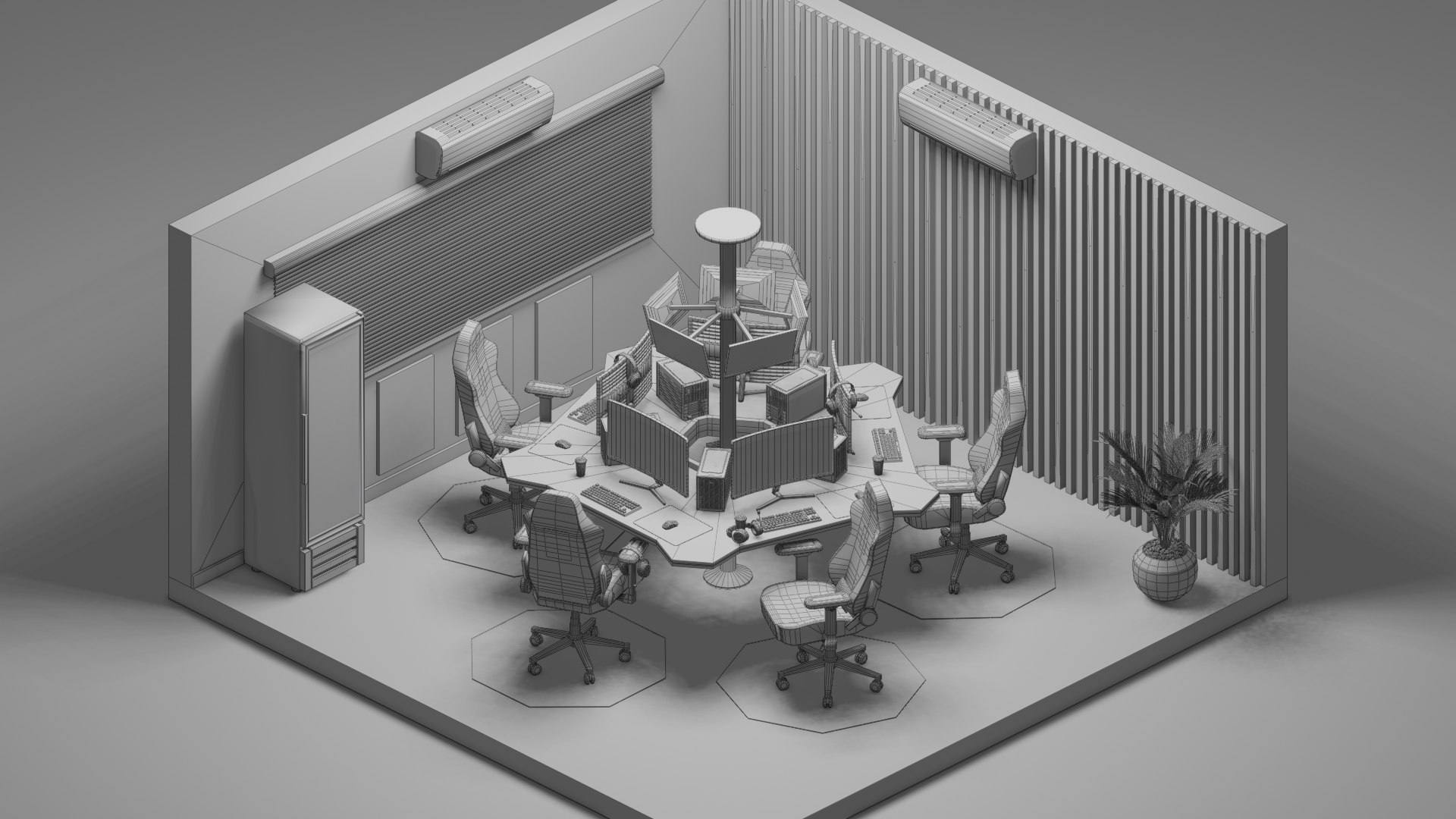 Low Poly - Gaming Station 3D Model - TurboSquid 1972775