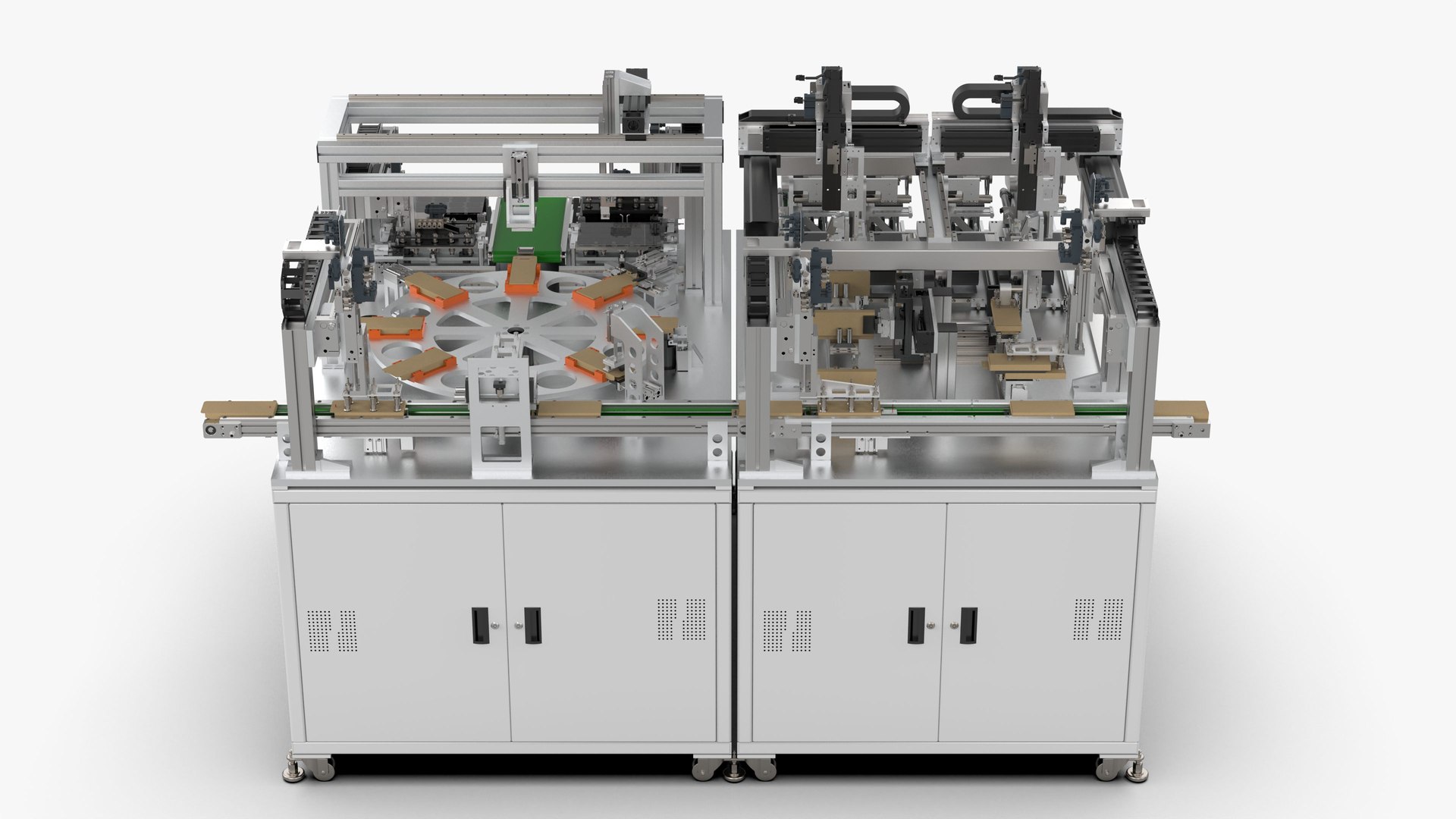 3D Automatic Labeling And Sealing Machine Model - TurboSquid 2038390