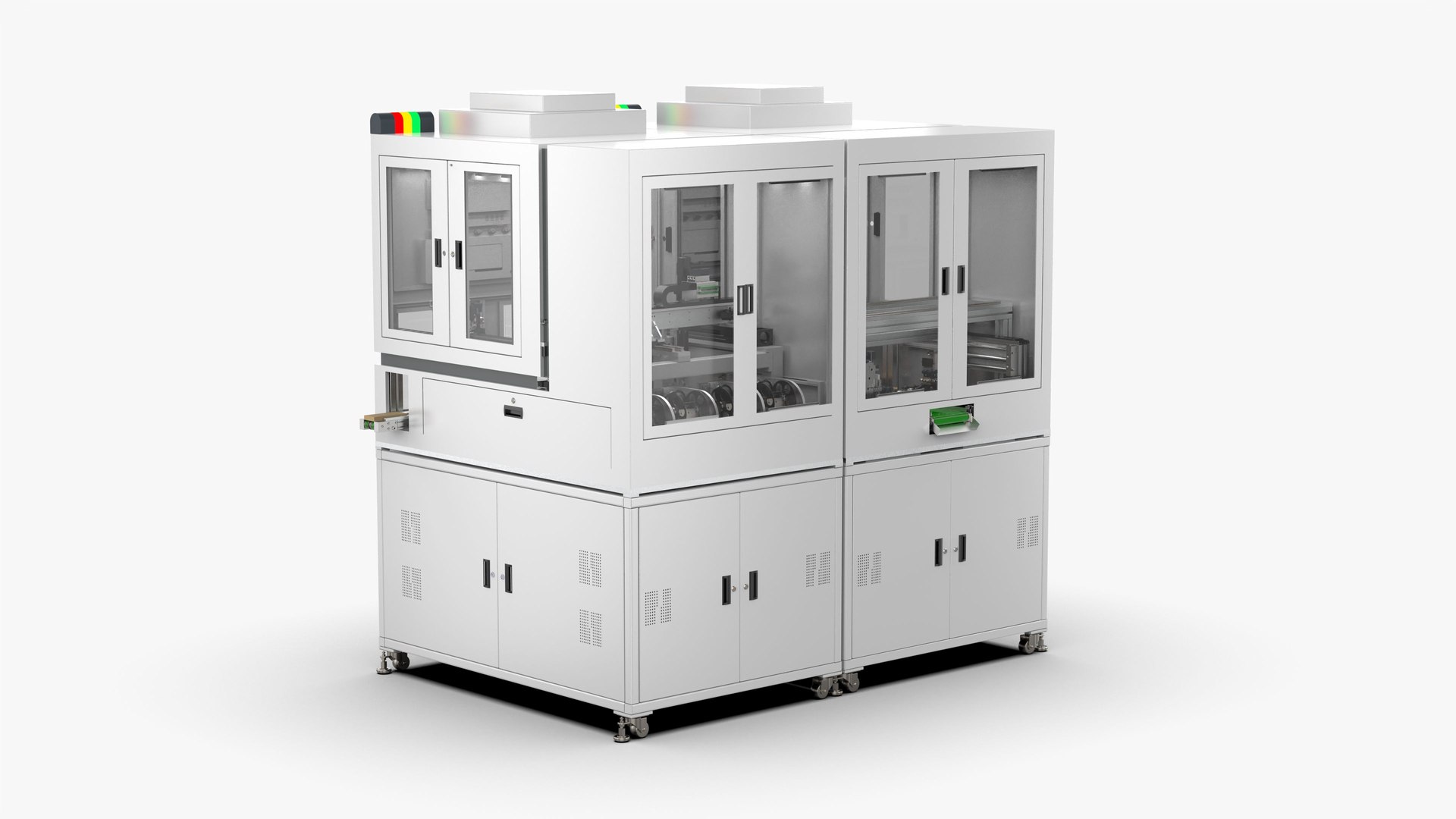 3D Automatic Labeling And Sealing Machine Model - TurboSquid 2038390