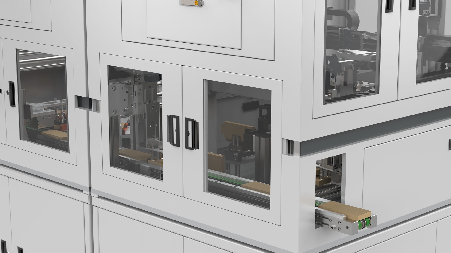 3D Automatic Labeling And Sealing Machine Model - TurboSquid 2038390