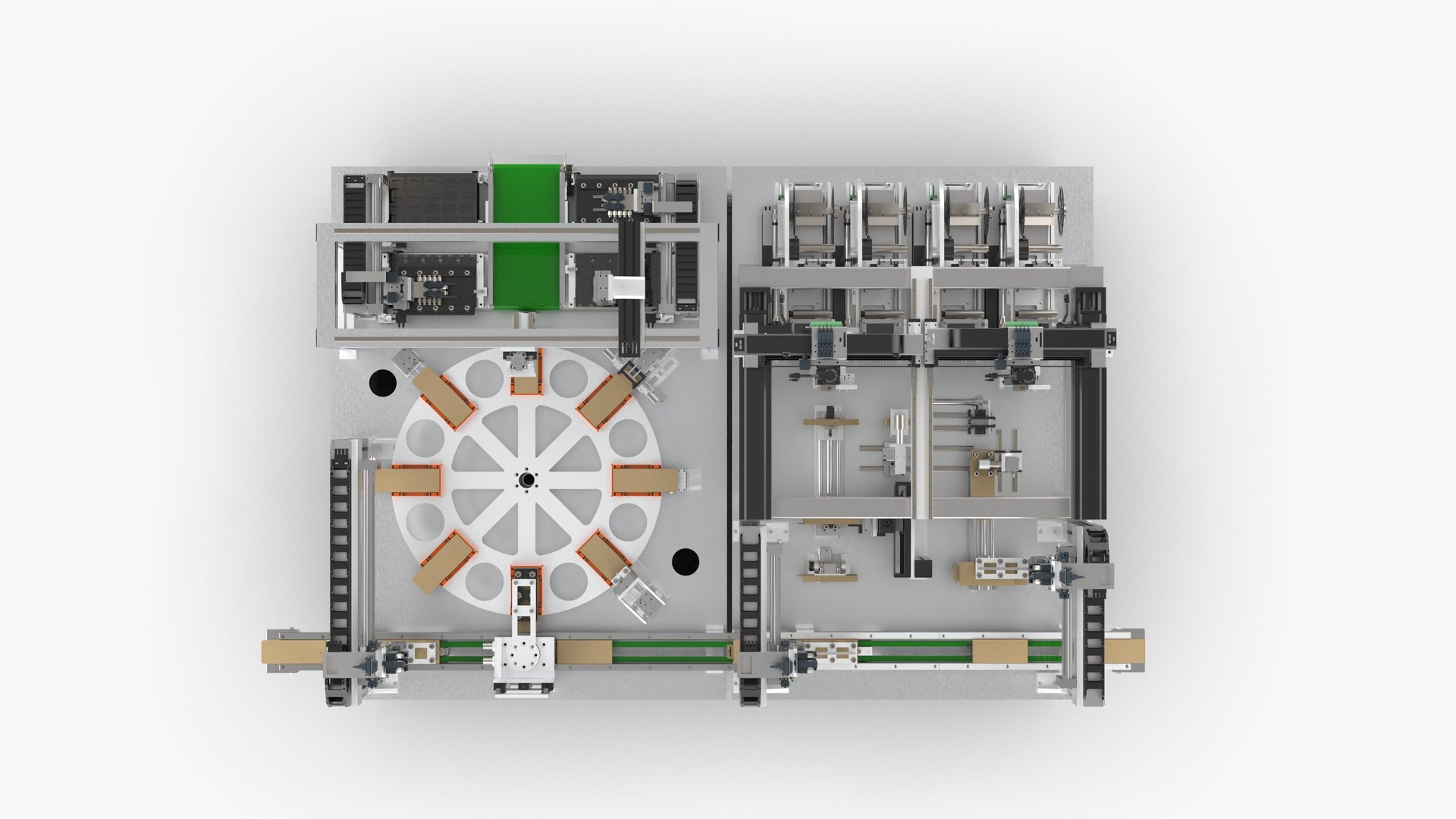3D Automatic Labeling And Sealing Machine Model - TurboSquid 2038390