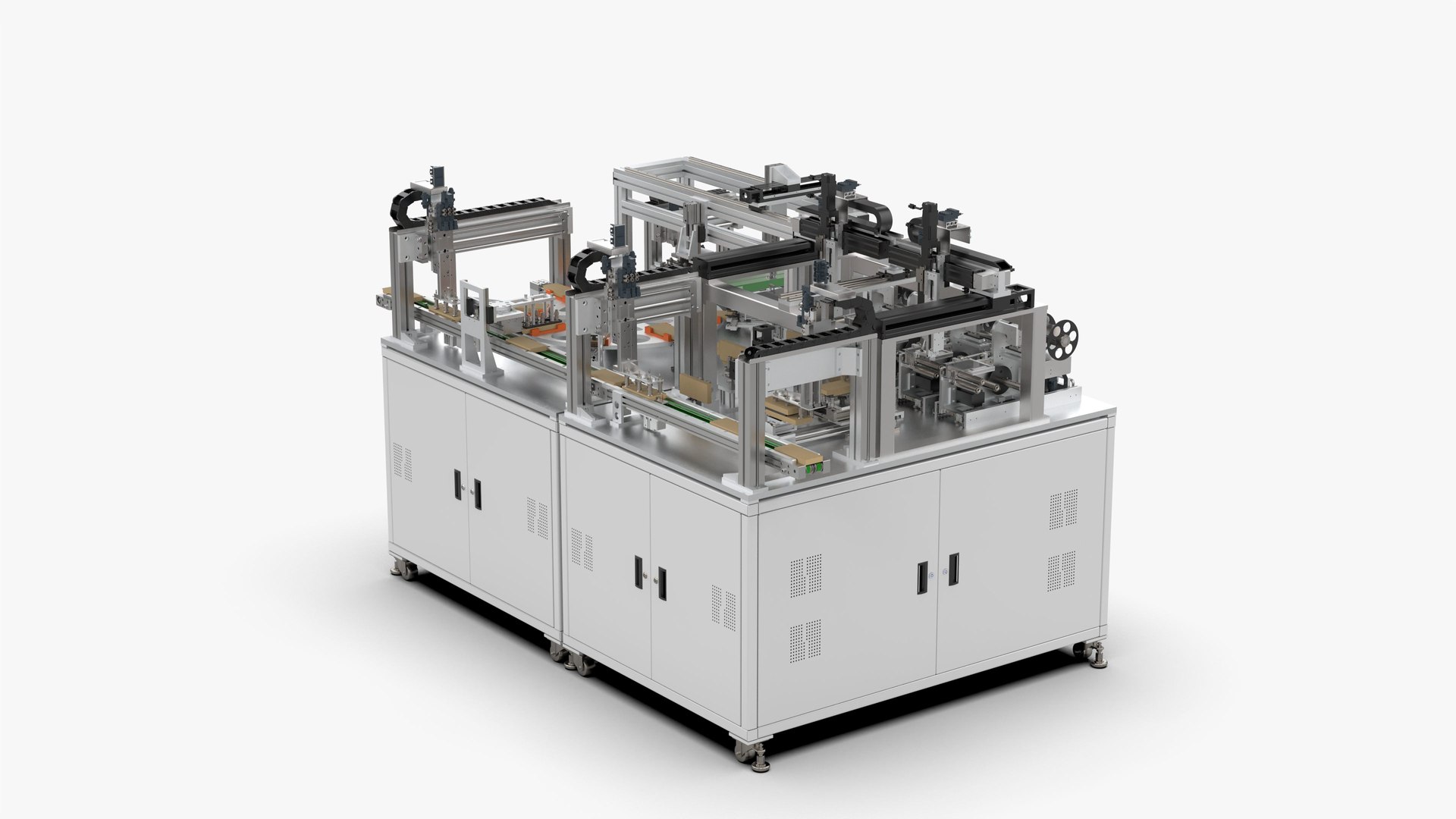 3D Automatic Labeling And Sealing Machine Model - TurboSquid 2038390