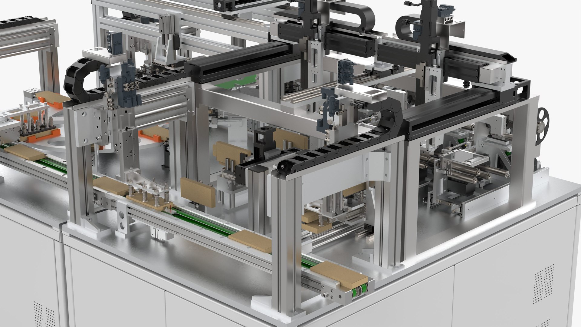 3D Automatic Labeling And Sealing Machine Model - TurboSquid 2038390