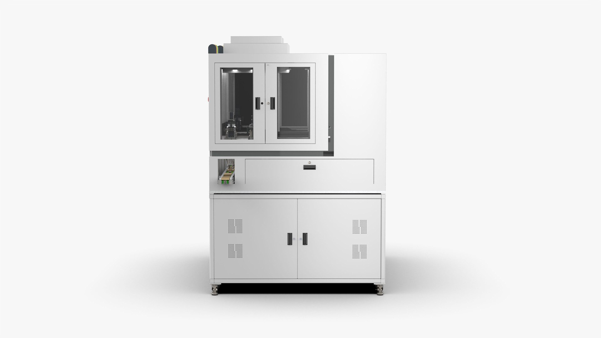 3D Automatic Labeling And Sealing Machine Model - TurboSquid 2038390
