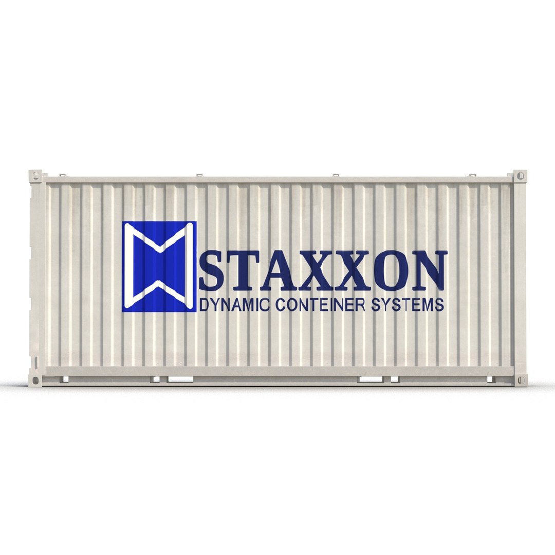 Collapsible Iso Container Folded 3d Model