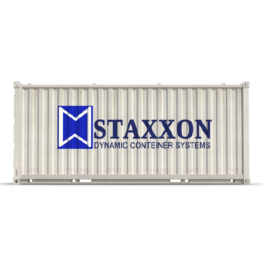 Collapsible Iso Container Folded 3d Model