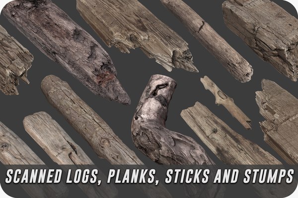 Free 3D Log Models | TurboSquid
