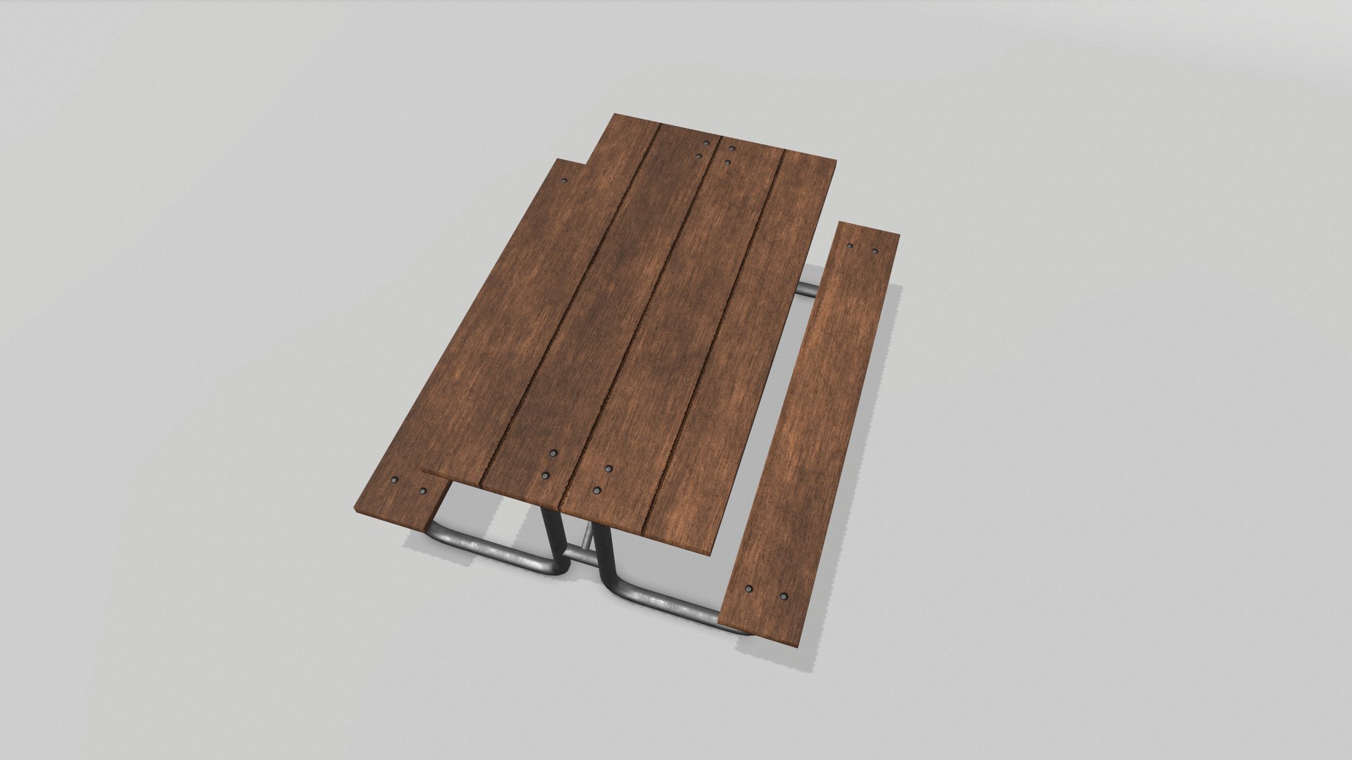 Free Picnic Table Model - TurboSquid 1411305