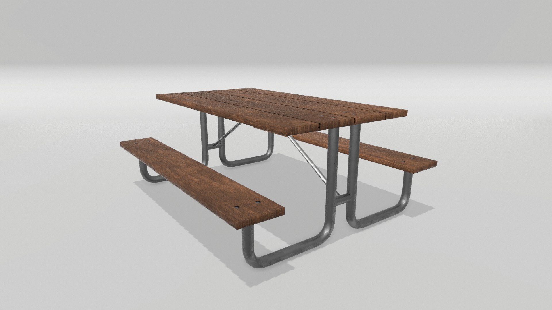 Free Picnic Table Model - TurboSquid 1411305