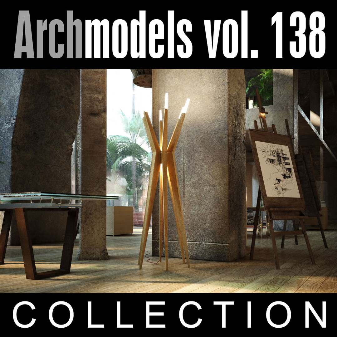 max archmodels vol 138 lamps