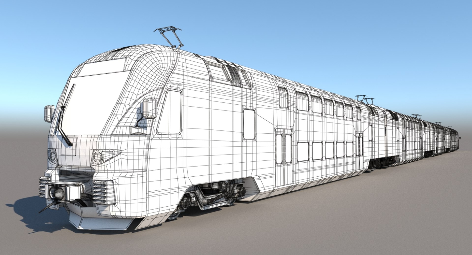 3D trains eurostar model - TurboSquid 1324590