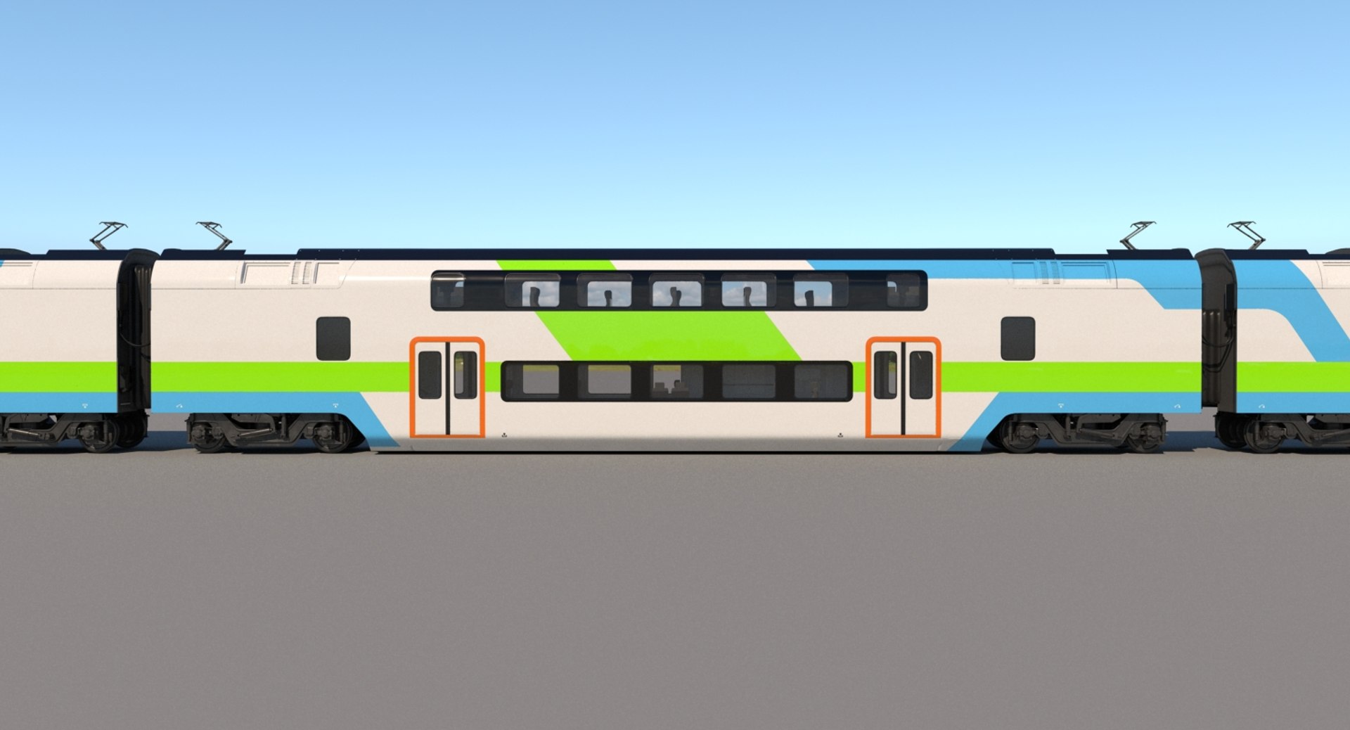 3D trains eurostar model - TurboSquid 1324590