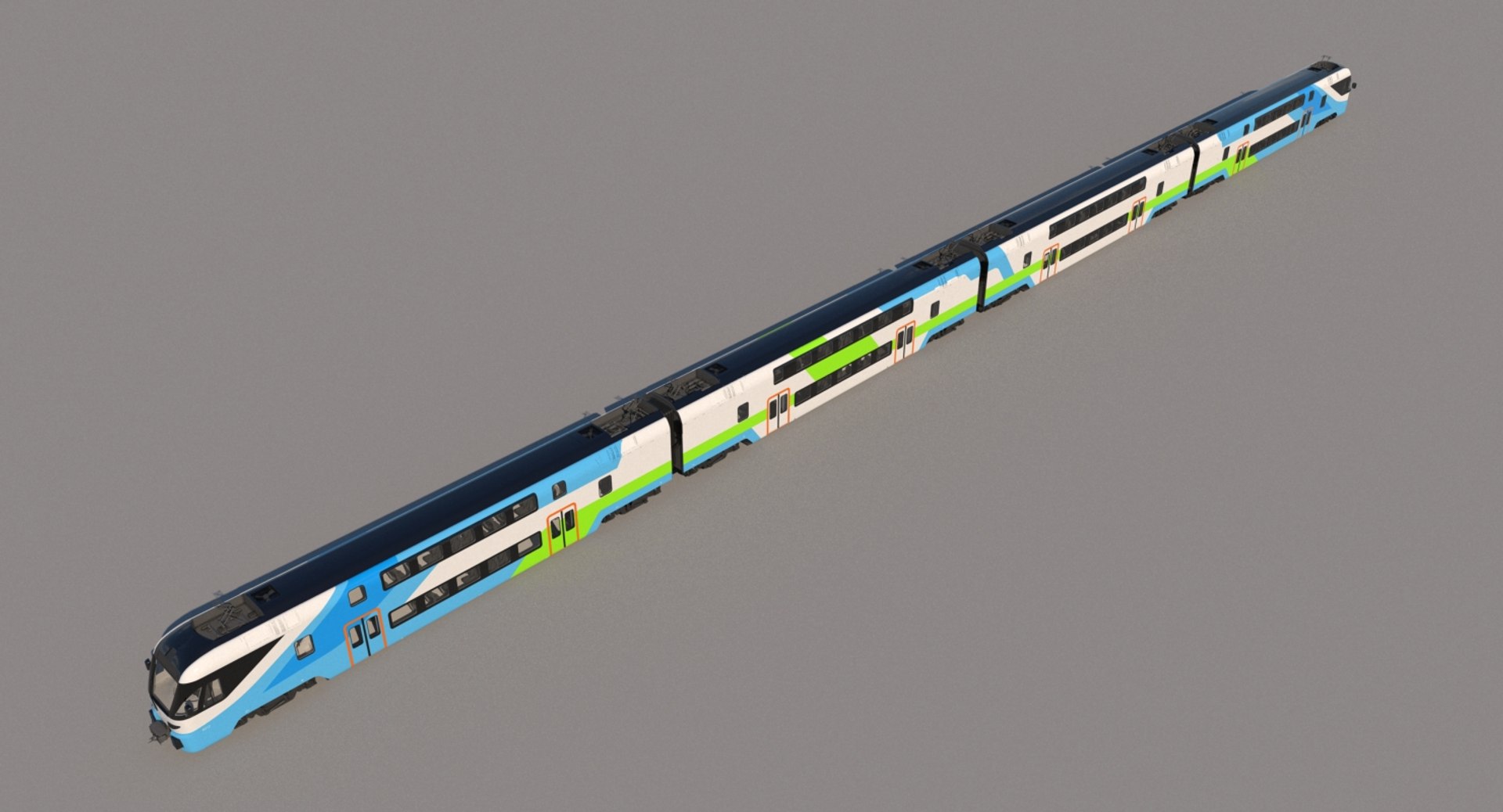 3D trains eurostar model - TurboSquid 1324590