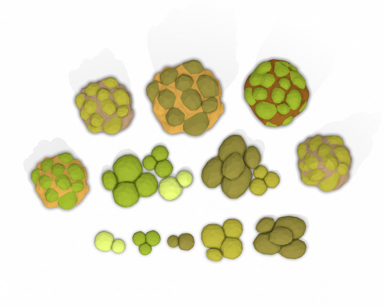 Moss Pack 2 3D Model - TurboSquid 1307885