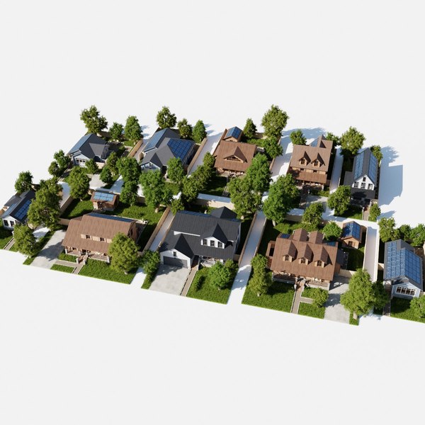 Free 3D American-House Models | TurboSquid