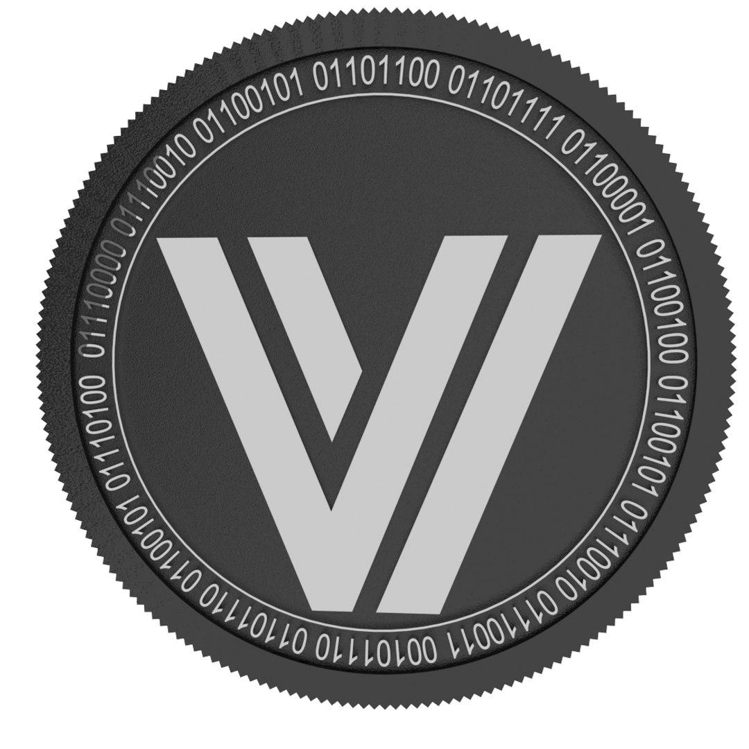 Vbt Black Coin 3D Model - TurboSquid 1631346
