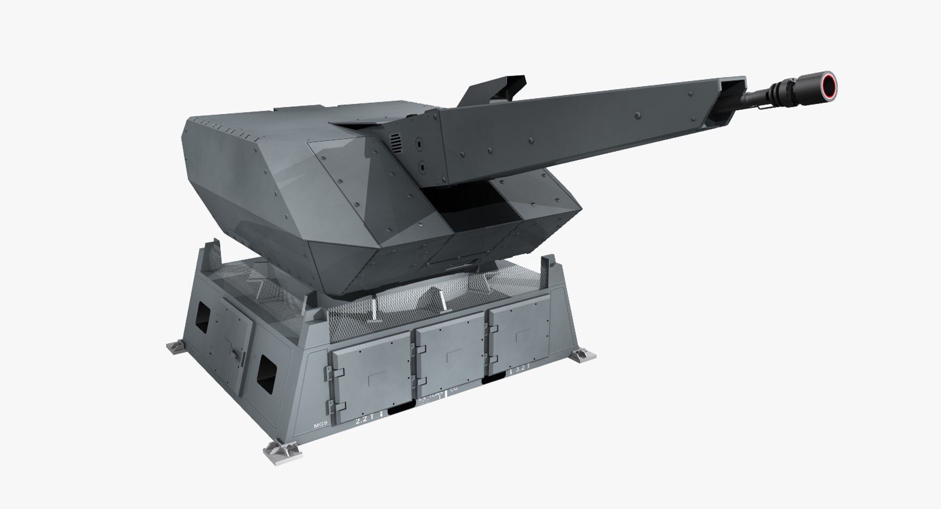 Oerlikon Skyshield Turret 3D - TurboSquid 1231550