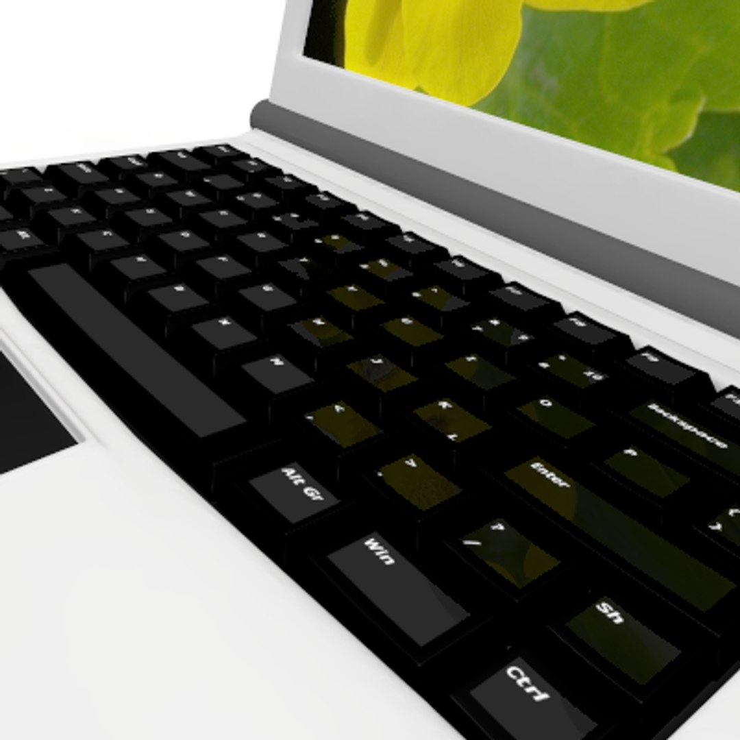 laptop 3d model