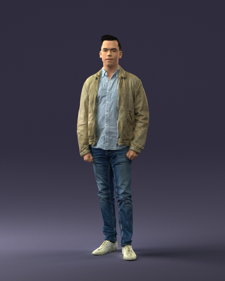 Man Casual Clothes Model - TurboSquid 1437417