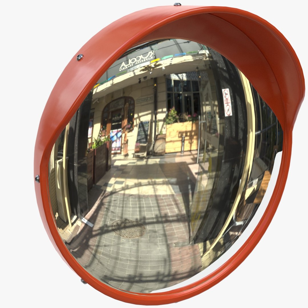 3D Blind spot traffic mirror 2 model - TurboSquid 2084236