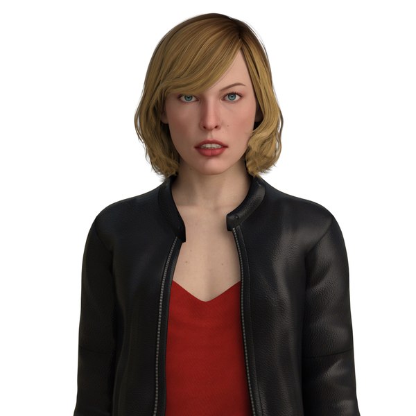 Alice RE1 REMAKE-v3 Milla Jovovich 3D 모델 - TurboSquid 1608505