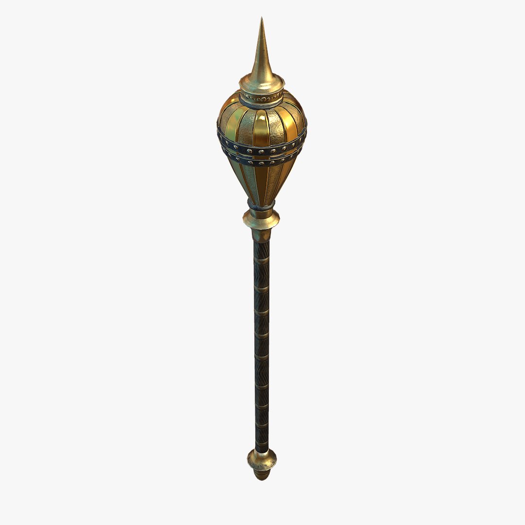 King Sceptre Obj