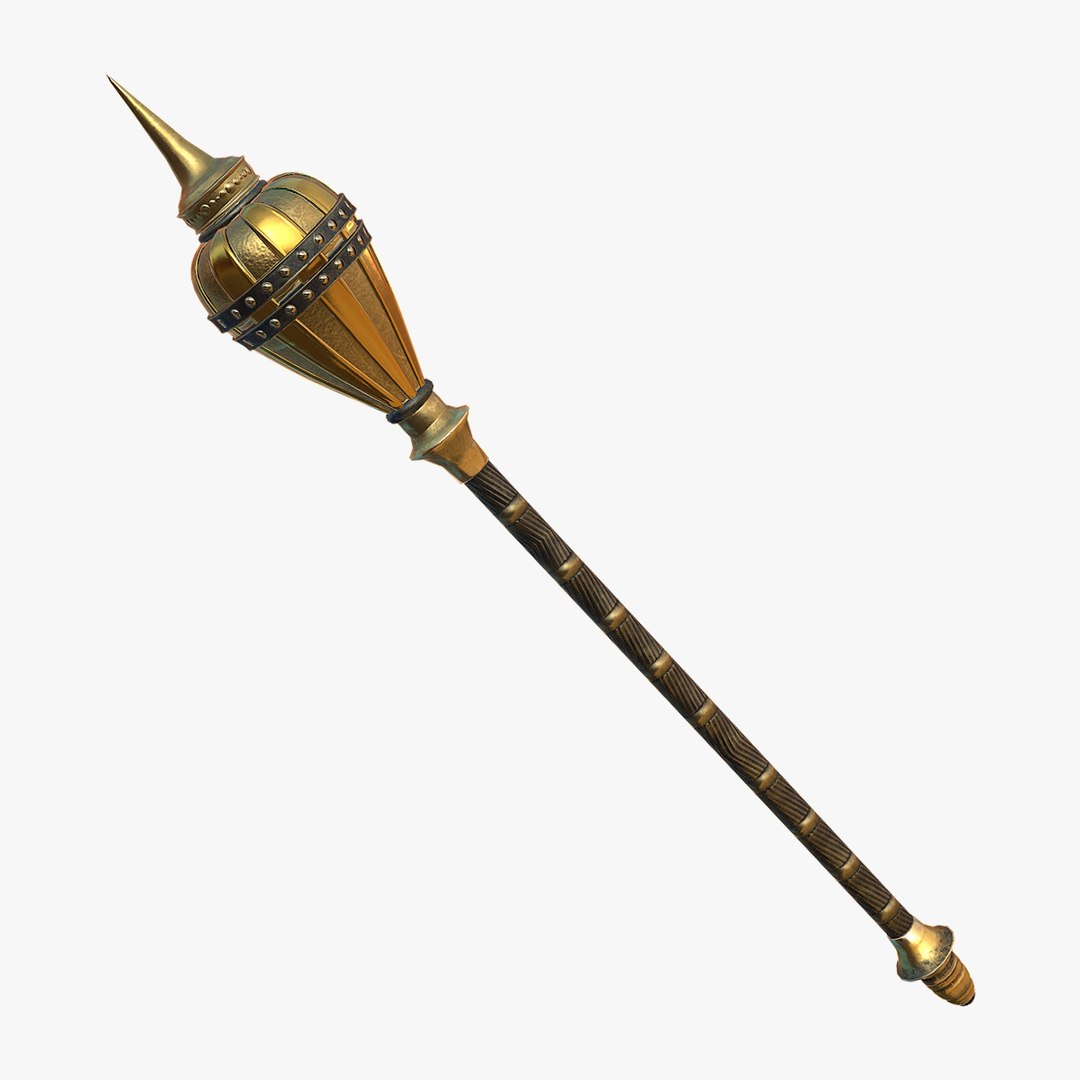 King Sceptre Obj
