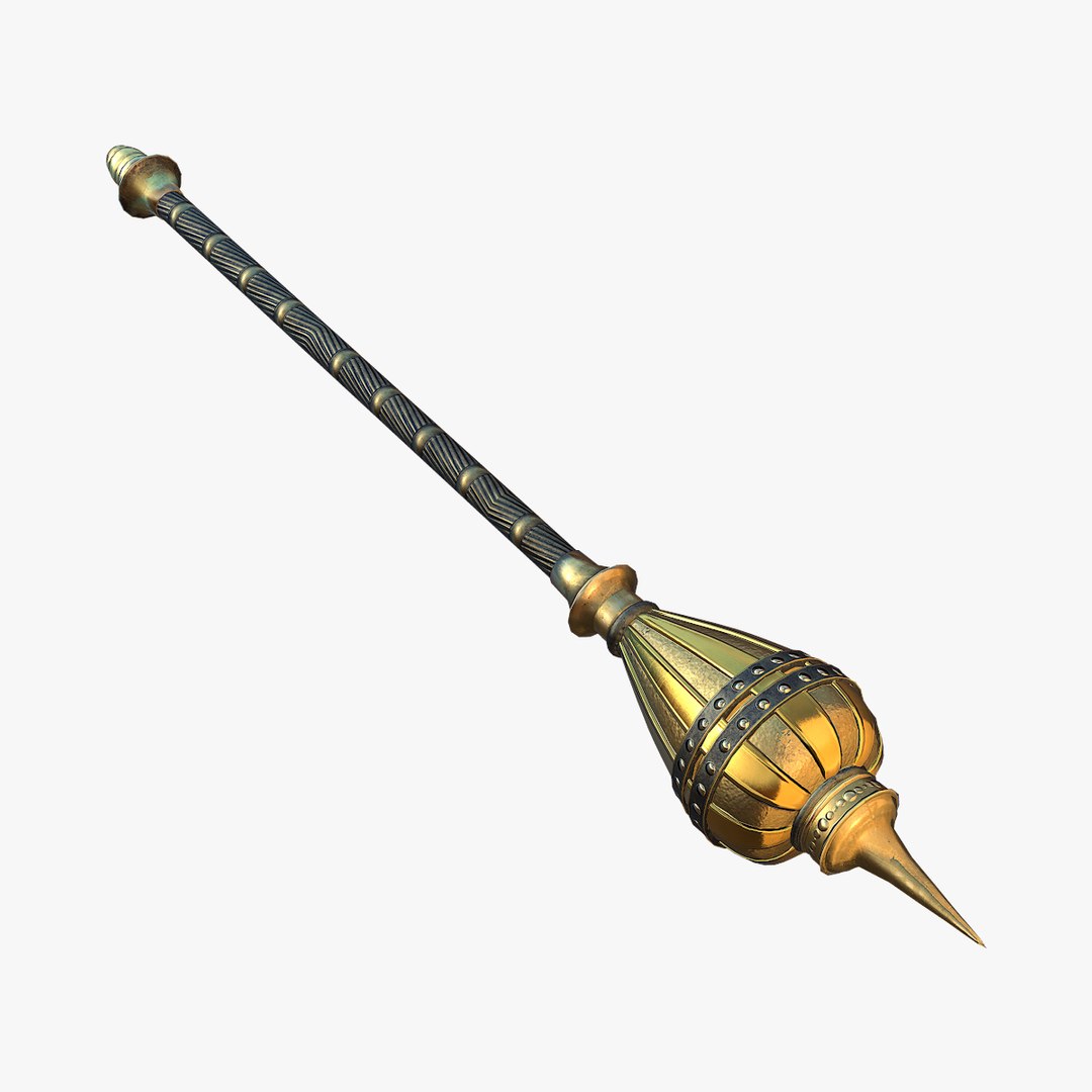 King Sceptre Obj