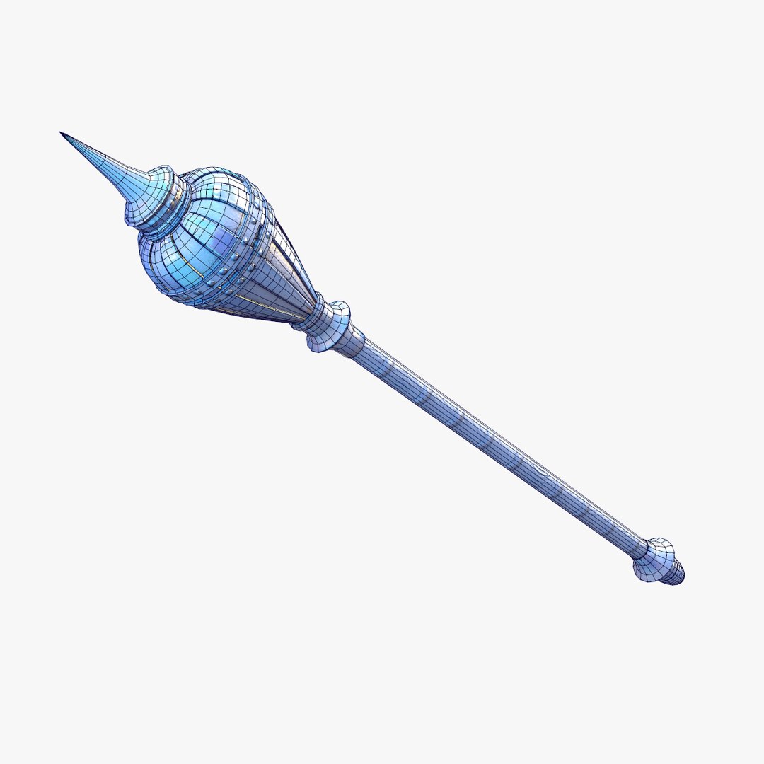 King Sceptre Obj