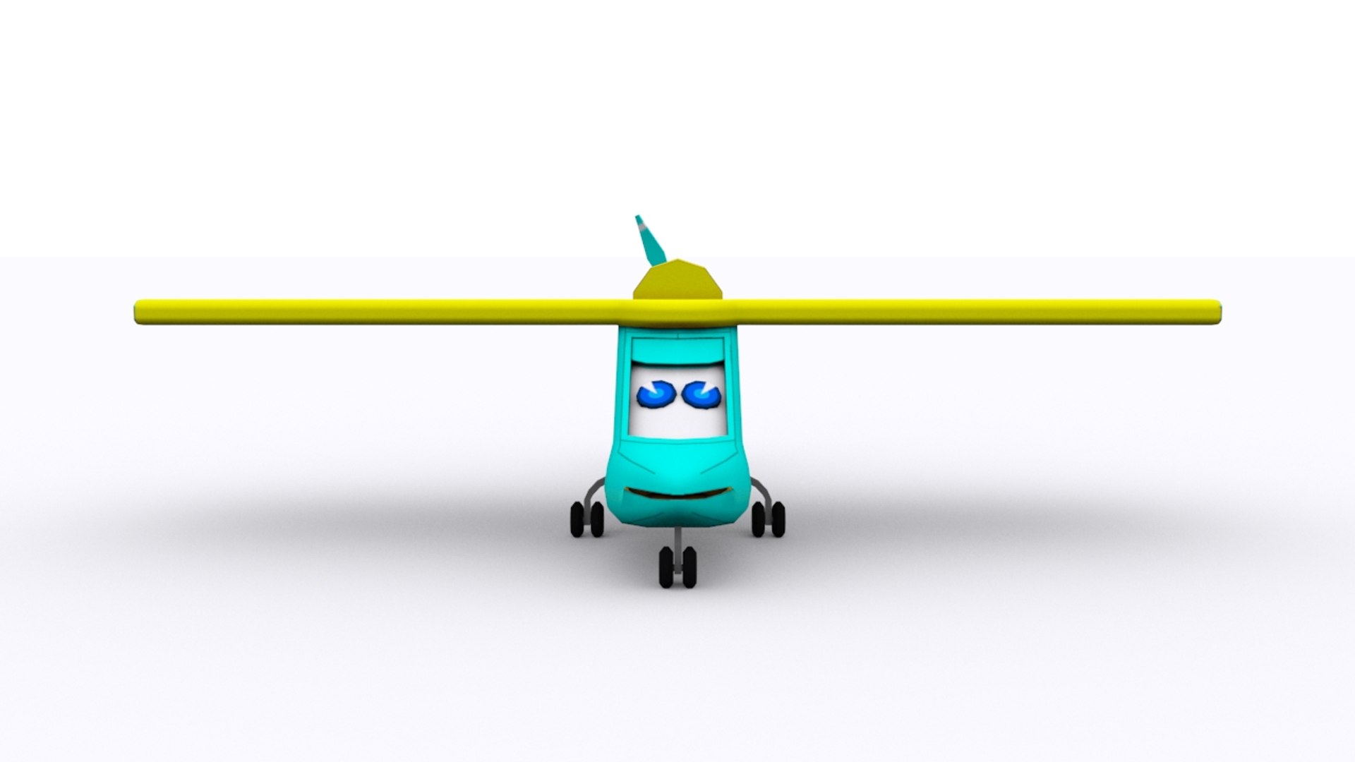 3d Model Ultralight Cartoon