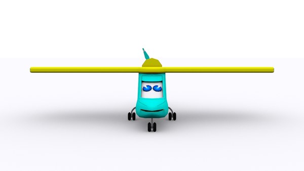 3d model ultralight cartoon
