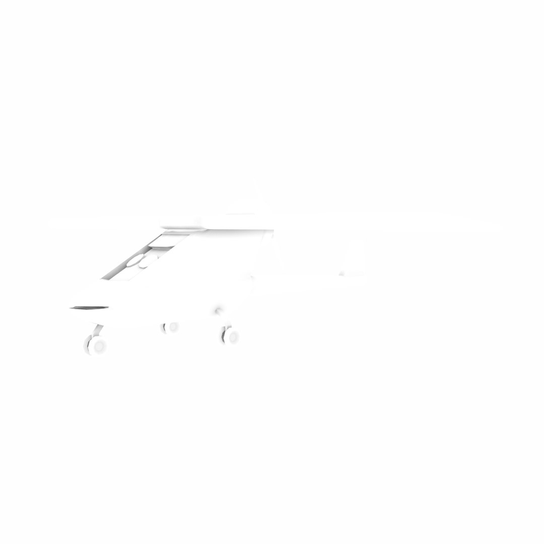 3d Model Ultralight Cartoon