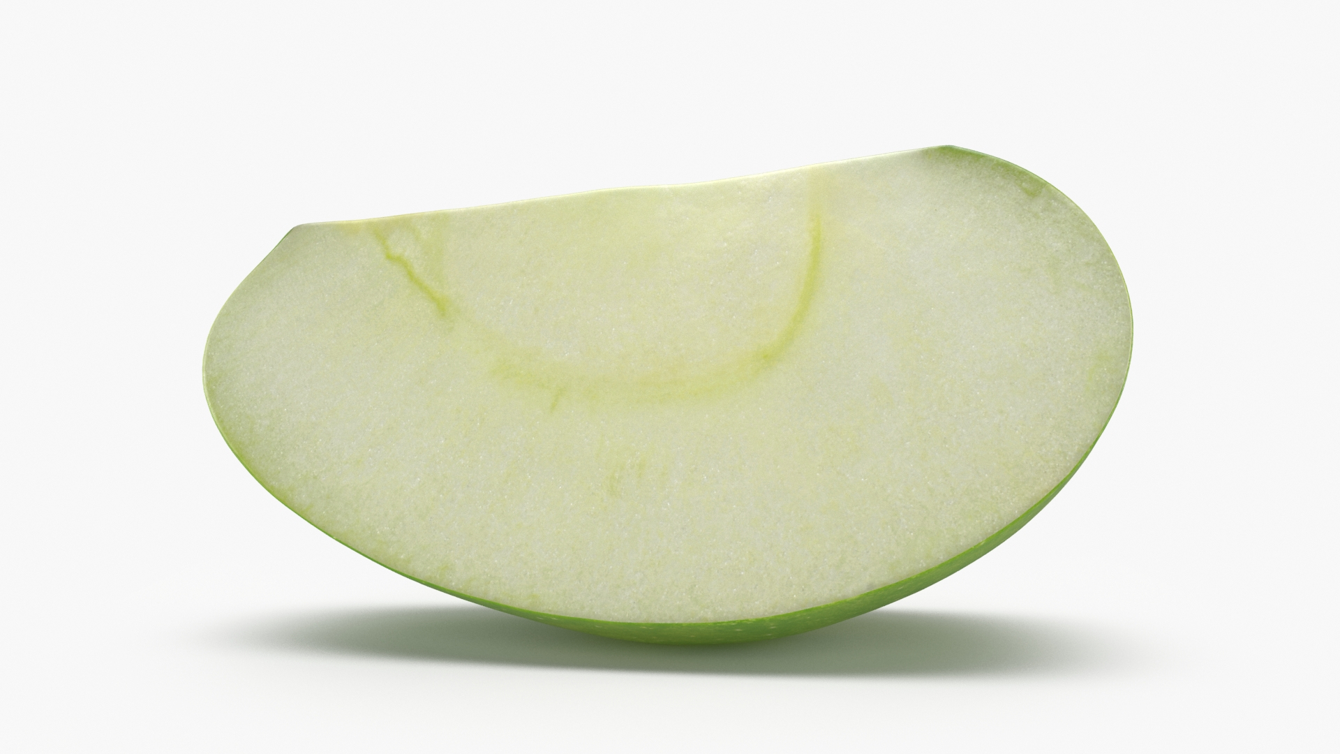 Green Apple V1 Slice 02 3D Model - TurboSquid 2058655
