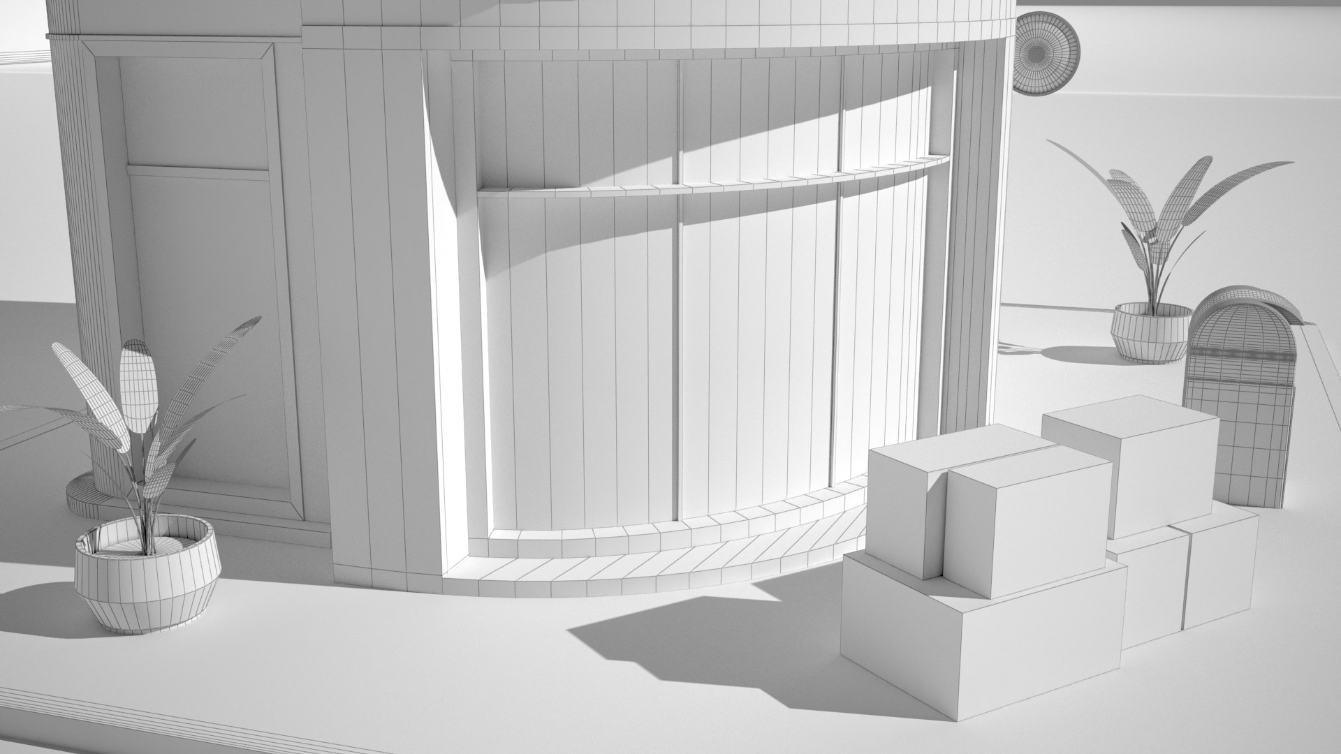 Post Office 3D Model - TurboSquid 2080230