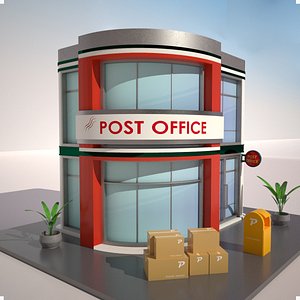 3D Post Office Models - Browse & Download Formats - TurboSquid