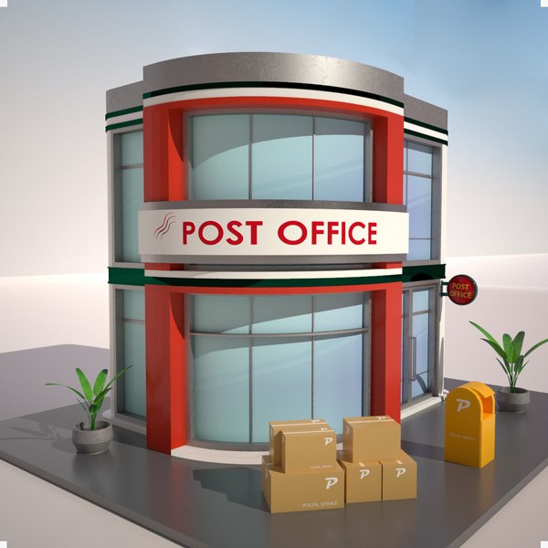 Post Office 3D Models for Download | TurboSquid